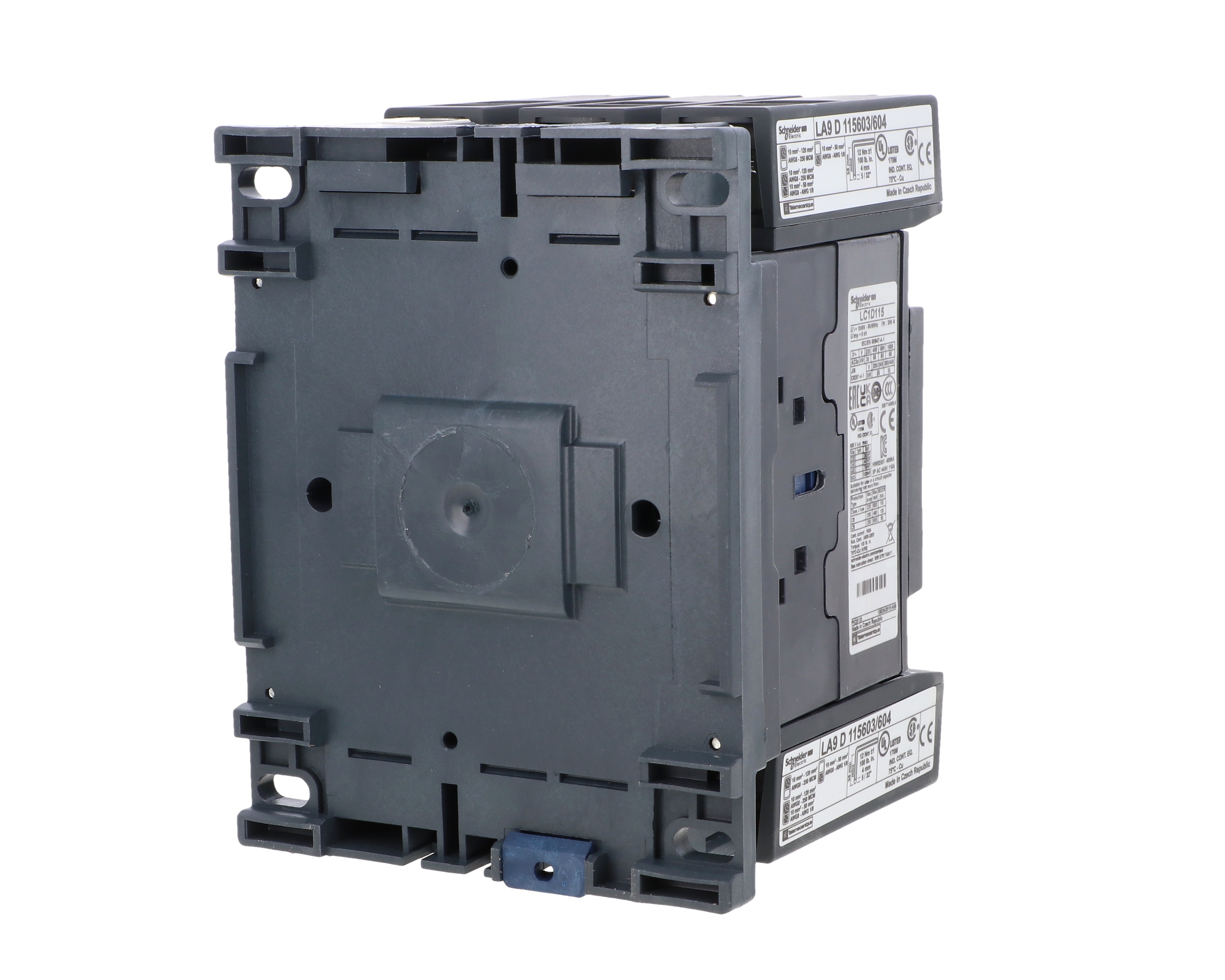 TeSys Deca Stycznik mocy 115A 3P 230V AC 1Z 1R LC1D115P7 – Schneider ...