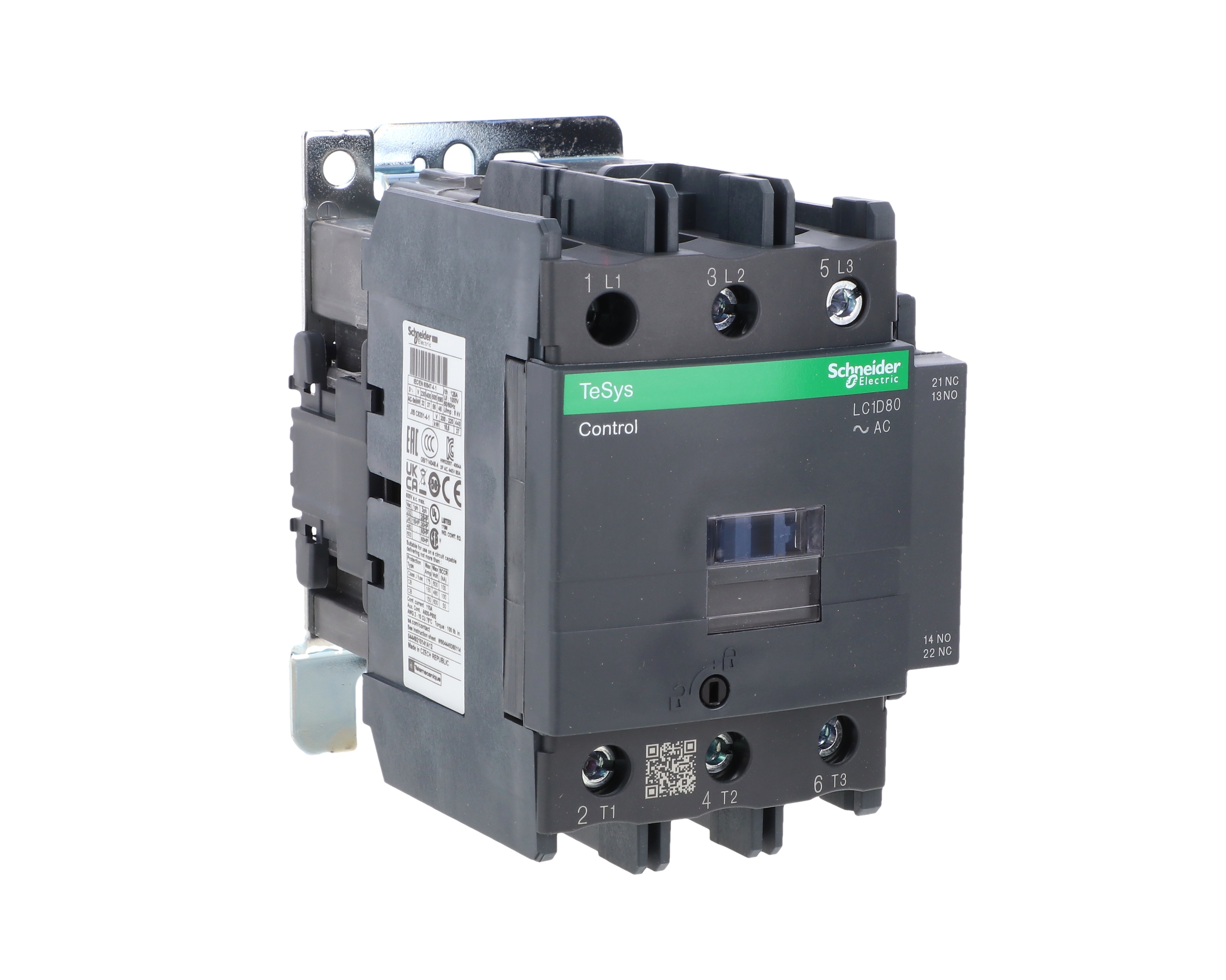 TeSys Deca Stycznik mocy 80A 3P 230V AC 1Z 1R LC1D80P7 – Schneider | TIM SA