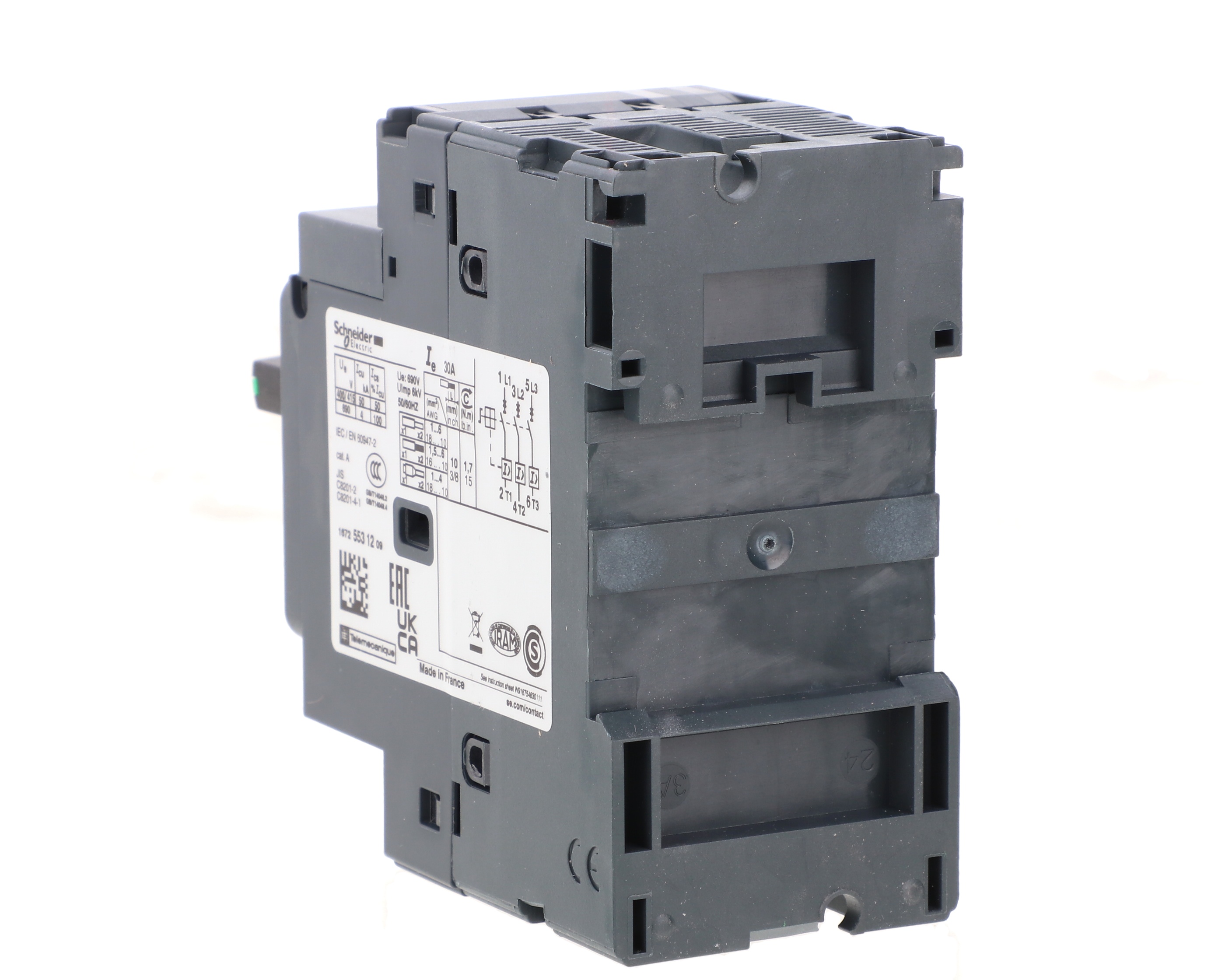 TeSys Deca Wyłącznik silnikowy 3P 15kW 32A GV2L32 – Schneider | TIM SA