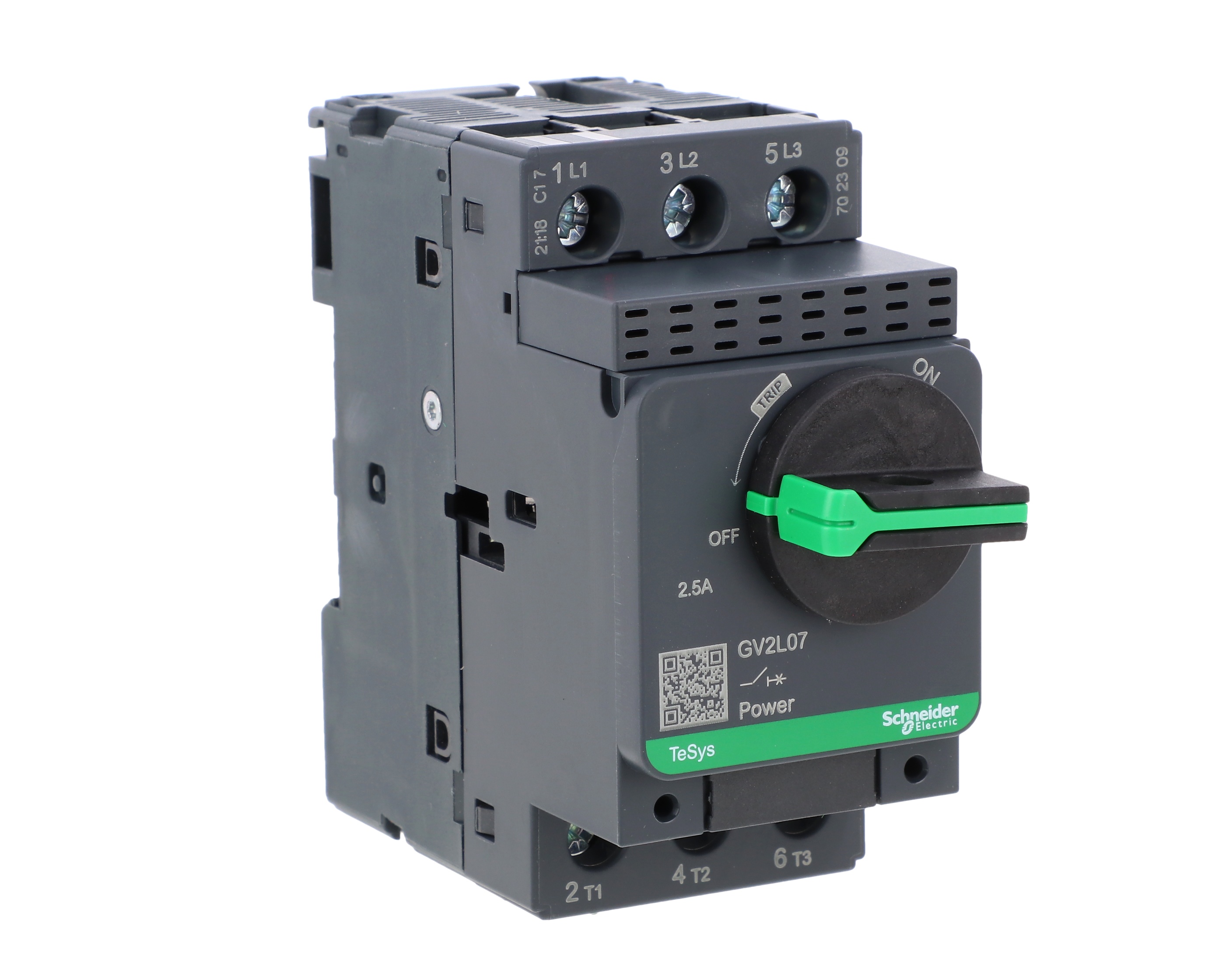 TeSys Deca Wyłącznik silnikowy 3P 0,75kW 2,5A GV2L07 – Schneider | TIM SA
