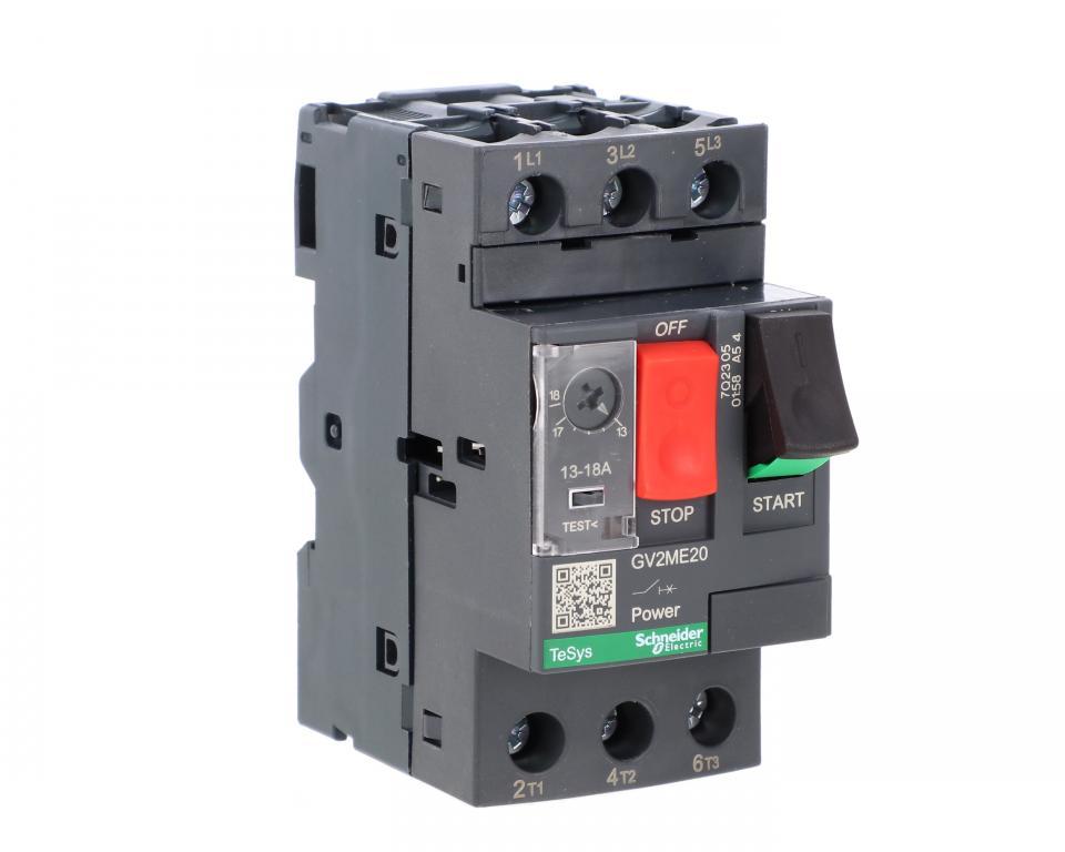 TeSys Deca Wyłącznik silnikowy 3P 7,5kW 13-18A GV2ME20 – Schneider | TIM SA