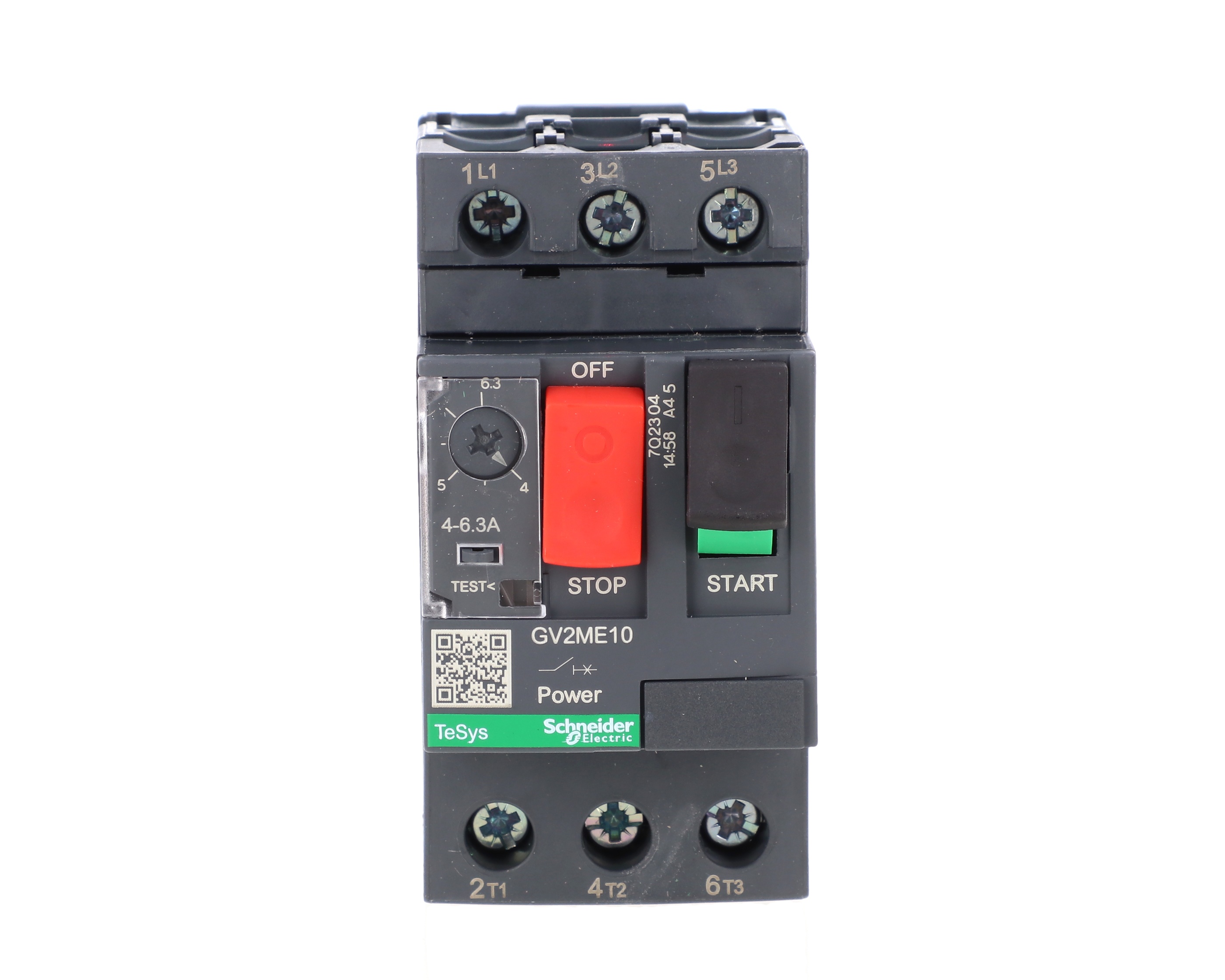 TeSys Deca Wyłącznik silnikowy 3P 2,2kW 4-6,3A GV2ME10 – Schneider | TIM SA