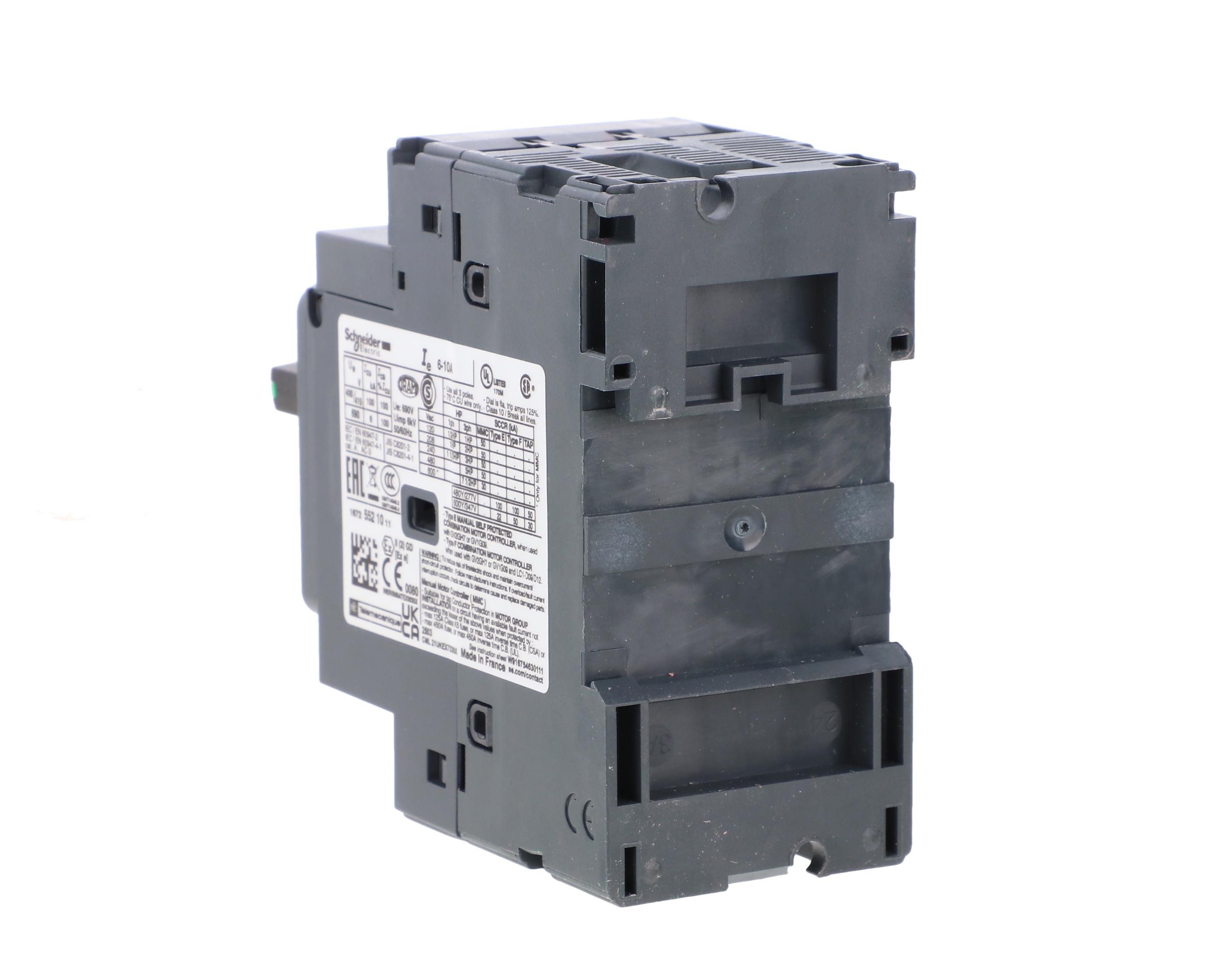 TeSys Deca Wyłącznik silnikowy 3P 4kW 6-10A GV2P14 – Schneider | TIM SA