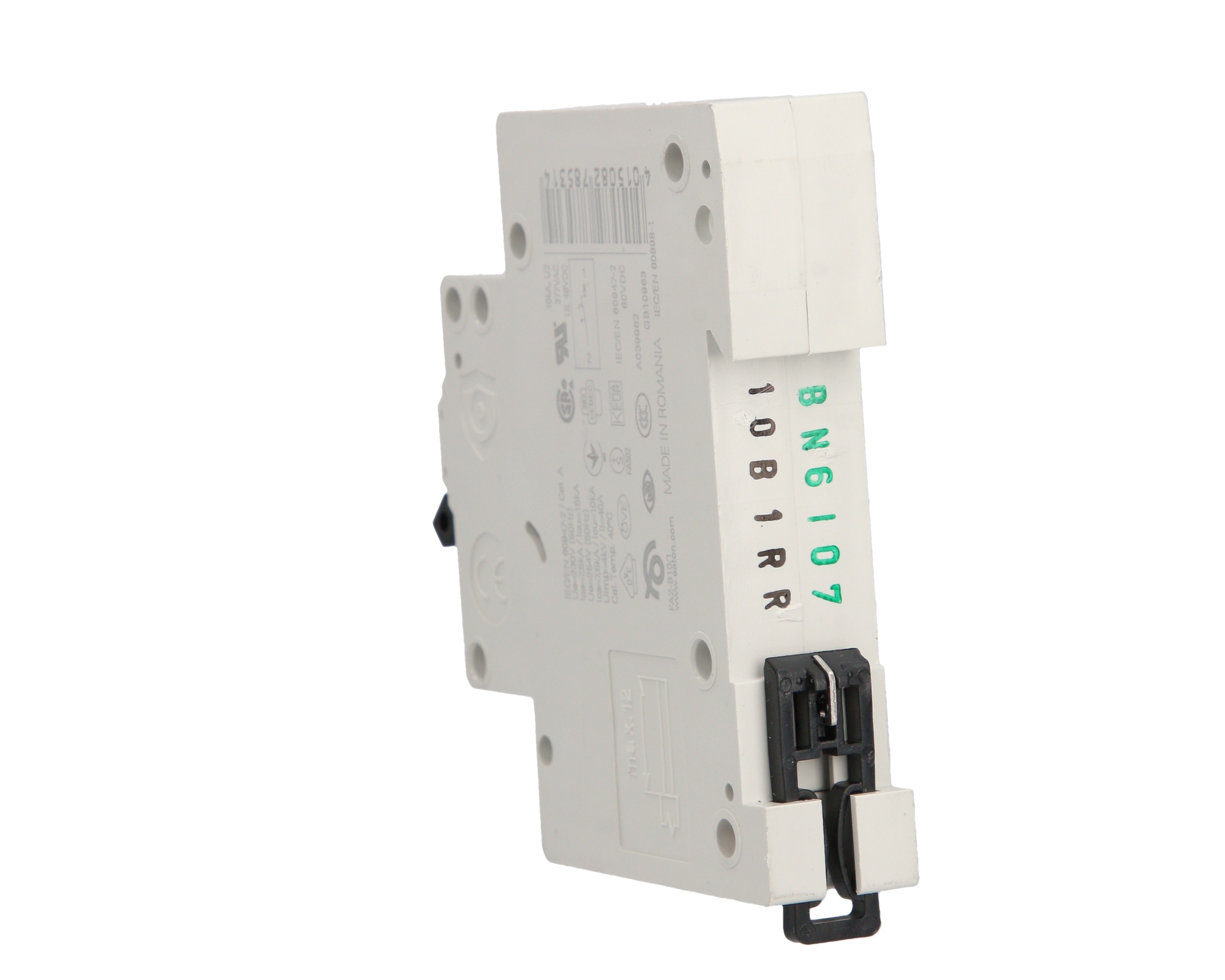 Wyłącznik nadprądowy 1P B 10A 15kA AC FAZ B10/1 278531 – EATON | TIM SA