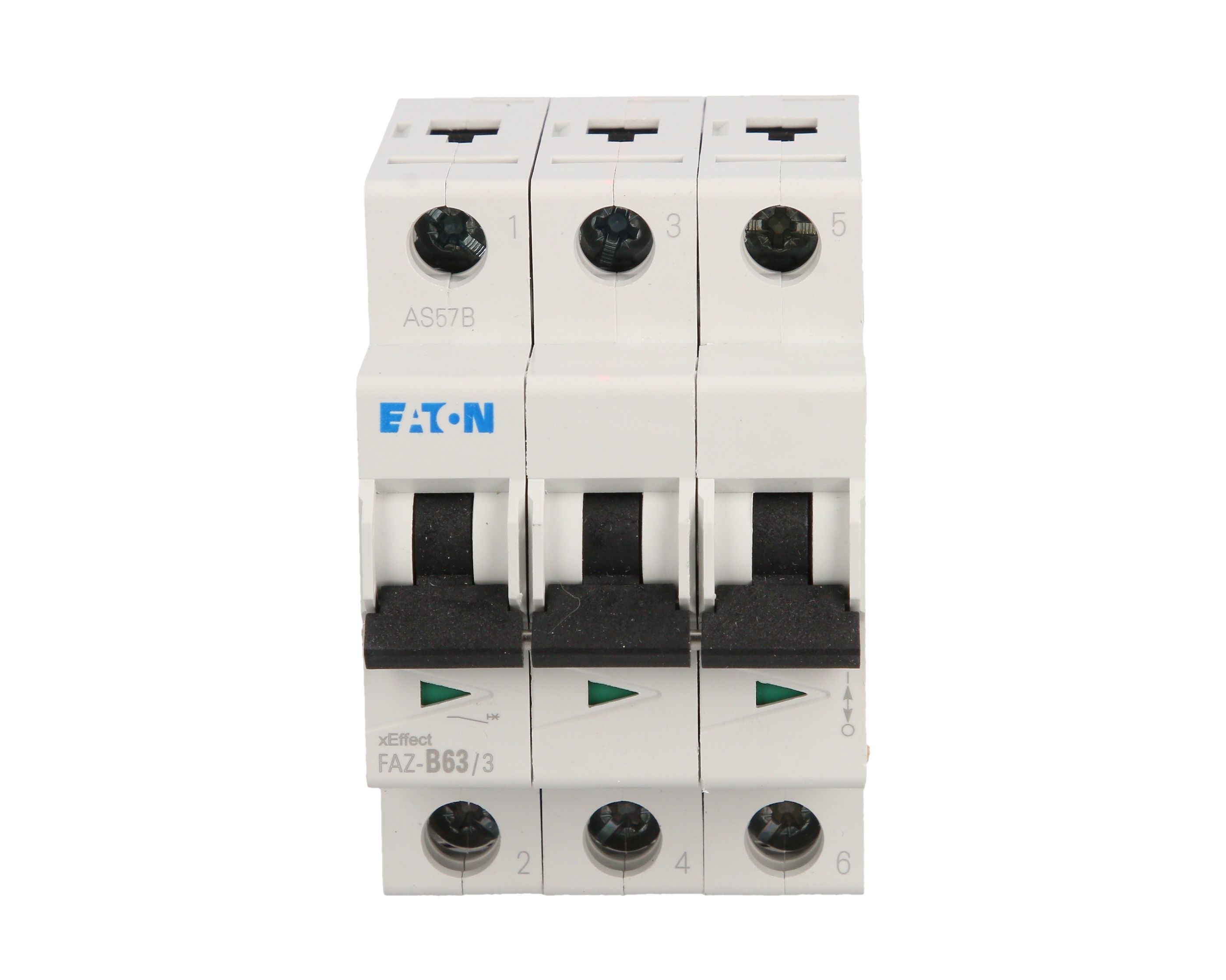 Wyłącznik nadprądowy 3P B 63A 15kA AC FAZ B63/3 278853 – EATON | TIM SA