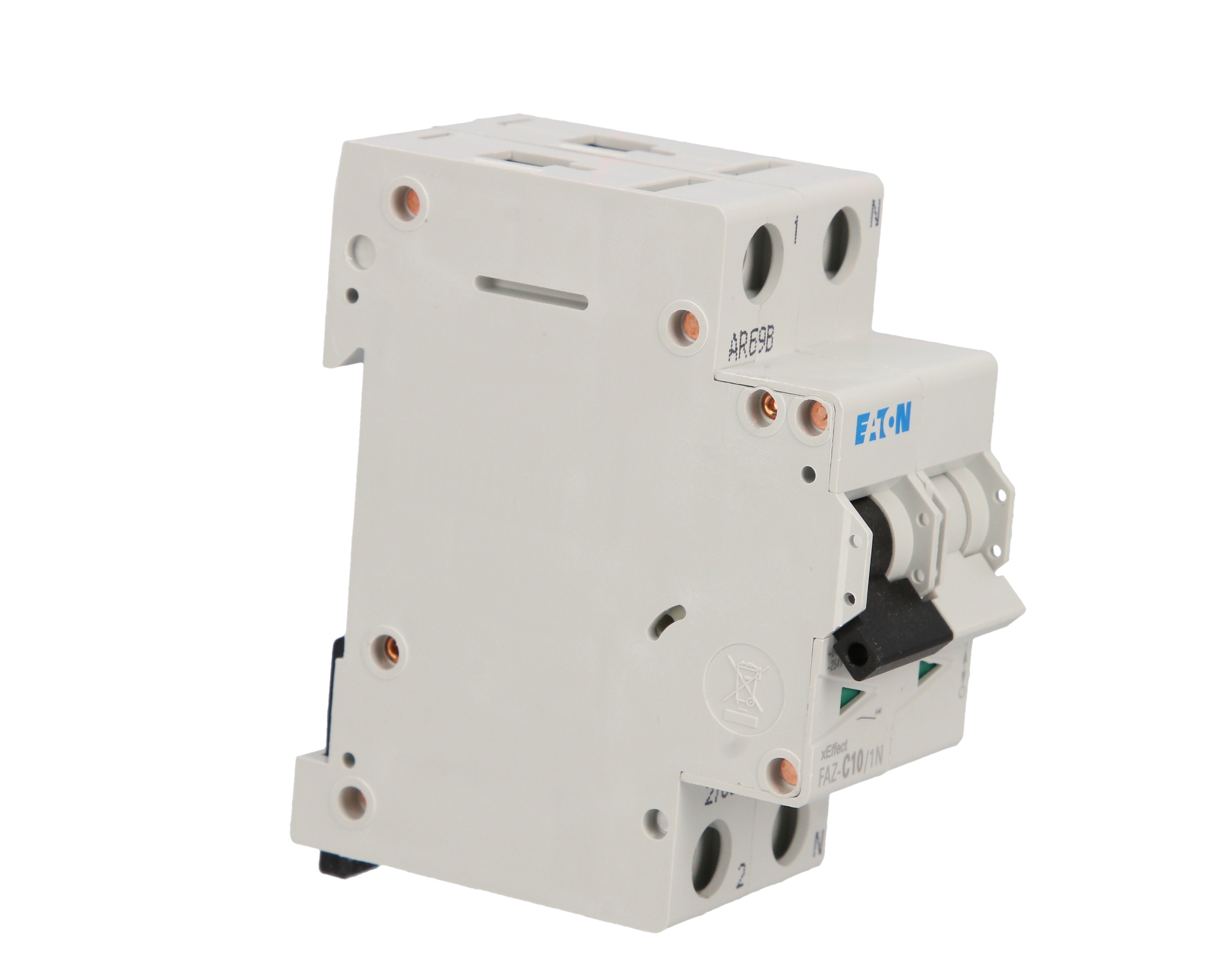 Wyłącznik nadprądowy 1+N C 10A 15kA AC FAZ C10/1N 278670 – EATON | TIM SA