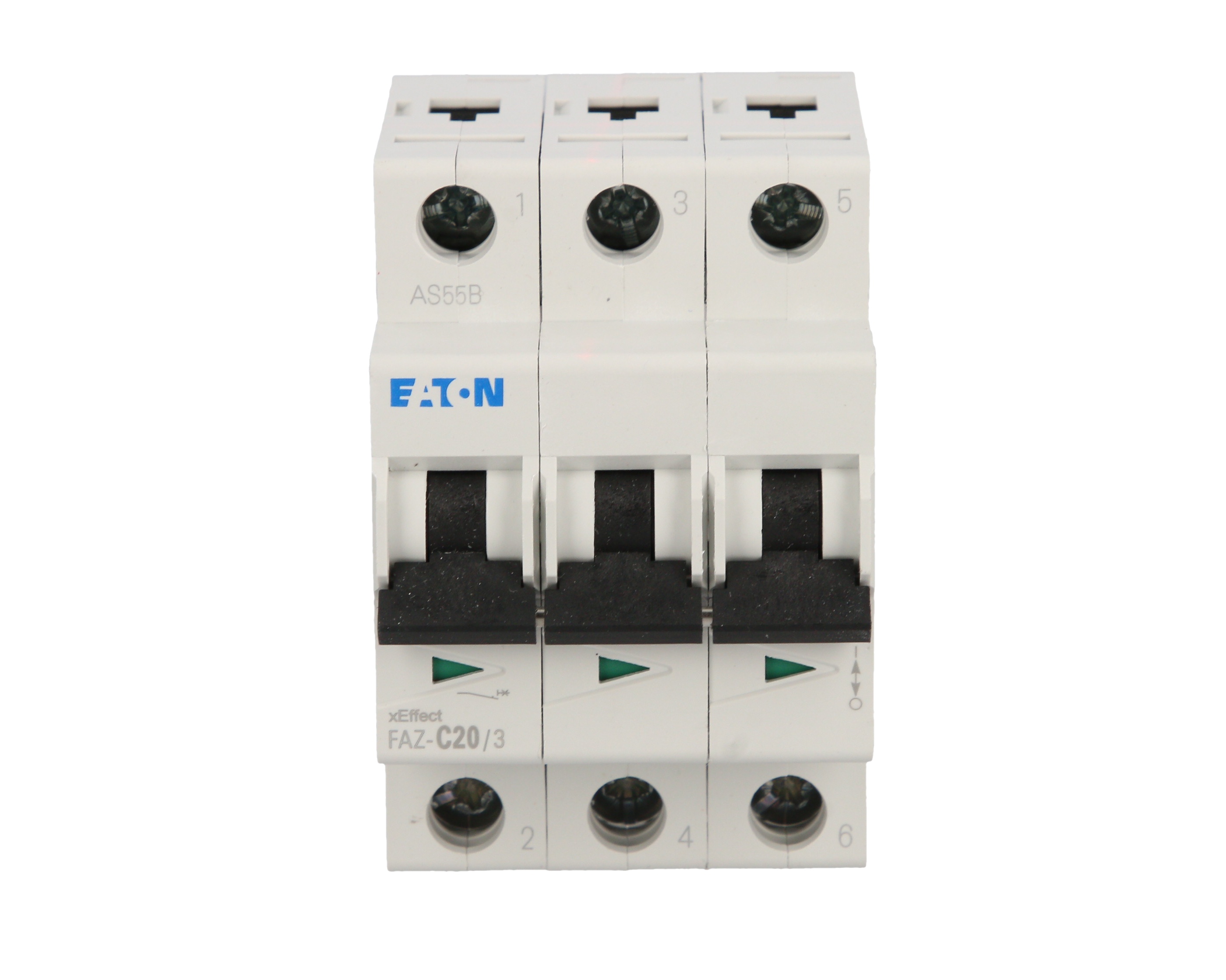 Wyłącznik nadprądowy 3P C 20A 15kA AC FAZ C20/3 278874 – EATON | TIM SA