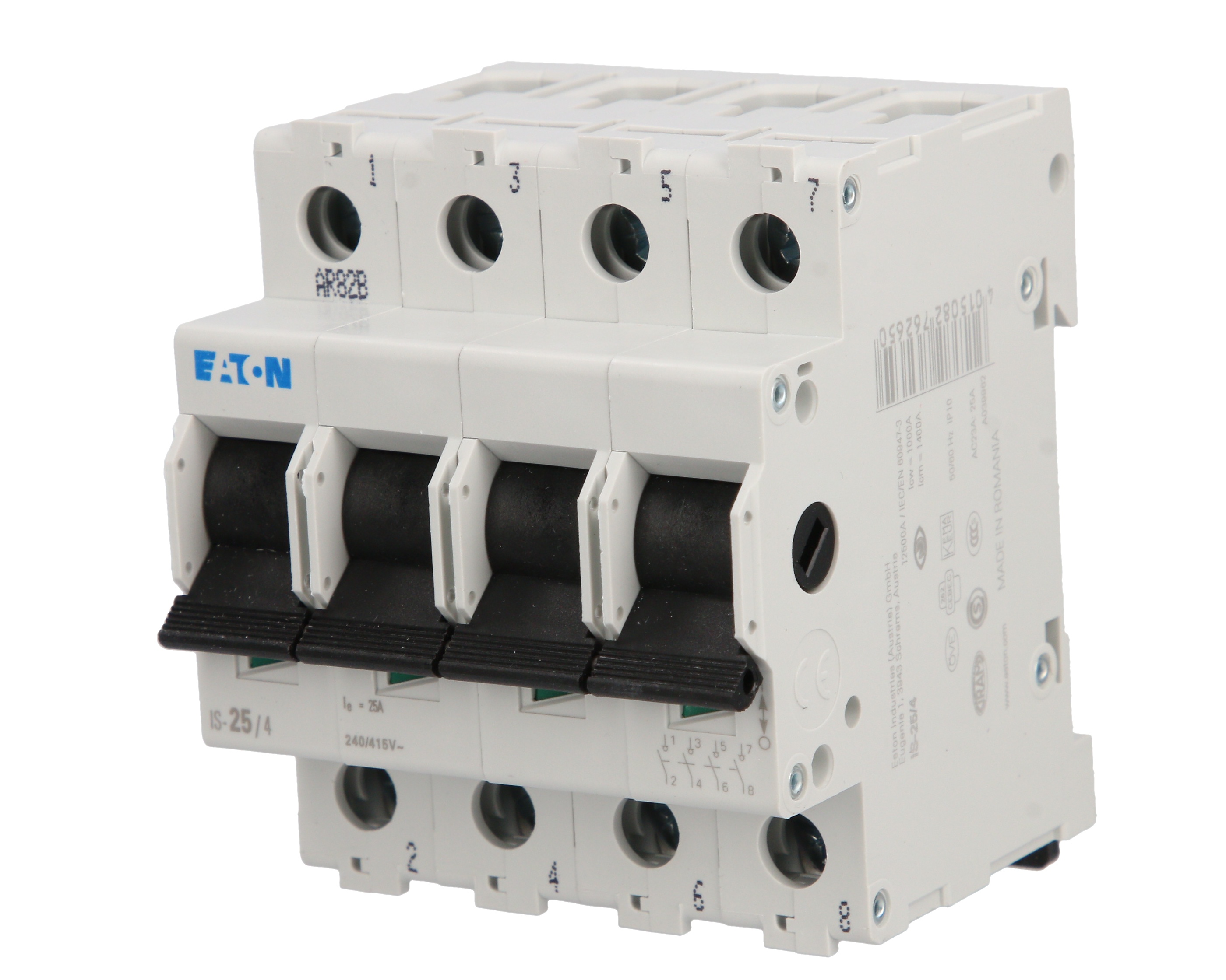 Rozłącznik modułowy 25A 4P IS-25/4 276265 – EATON | TIM SA