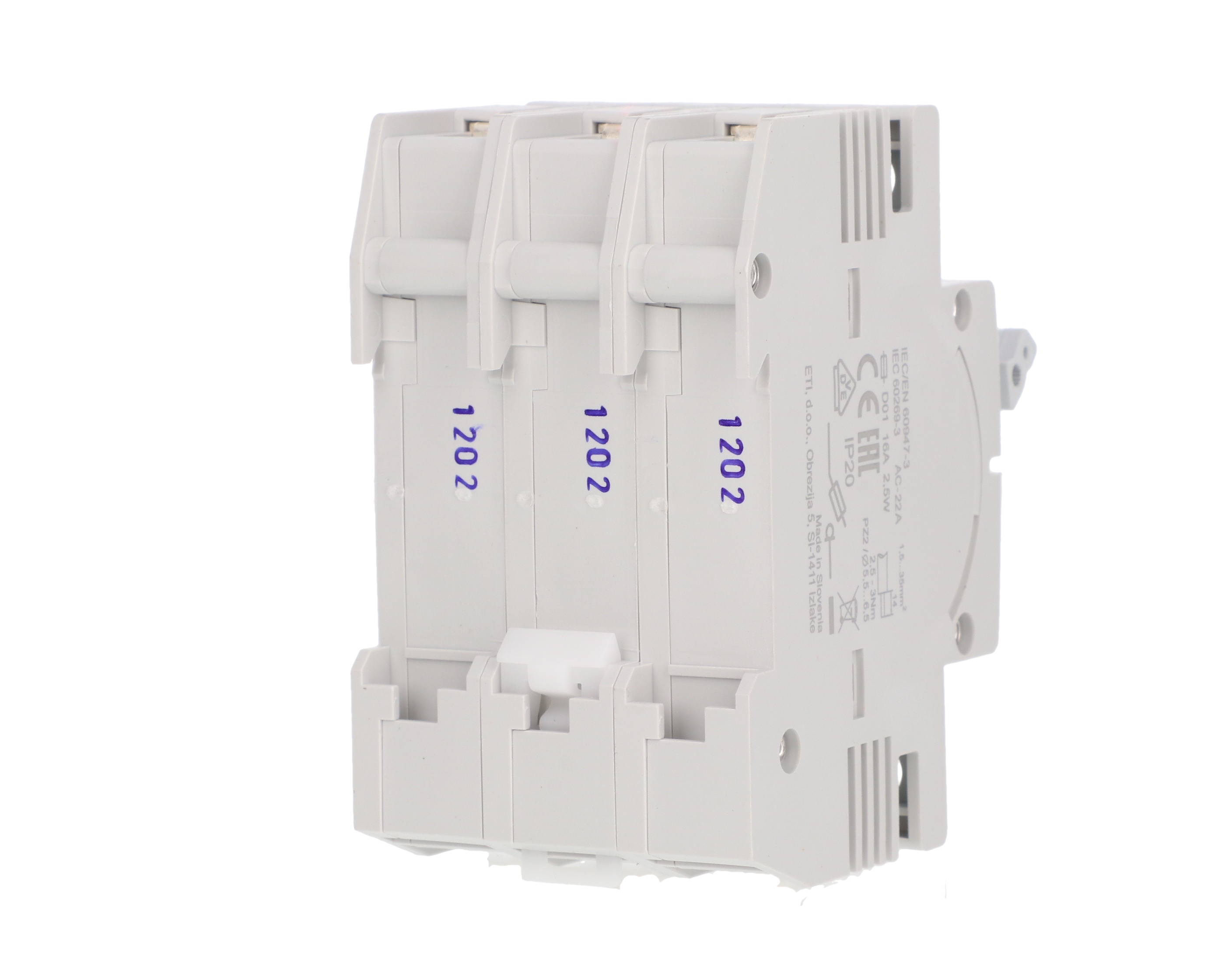 Rozłącznik bezpiecznikowy 3P 6A 3P D01 VLD01 002261011 – ETI-POLAM | TIM SA