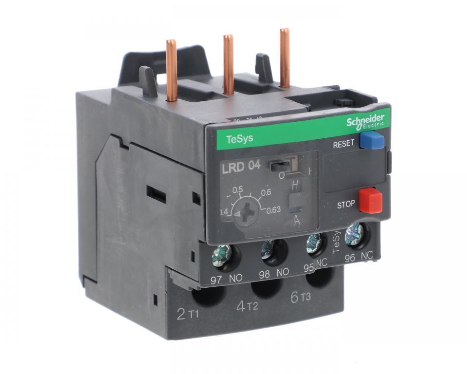 Przekaźnik termiczny 0,4-0,63A LRD04 – Schneider | TIM SA
