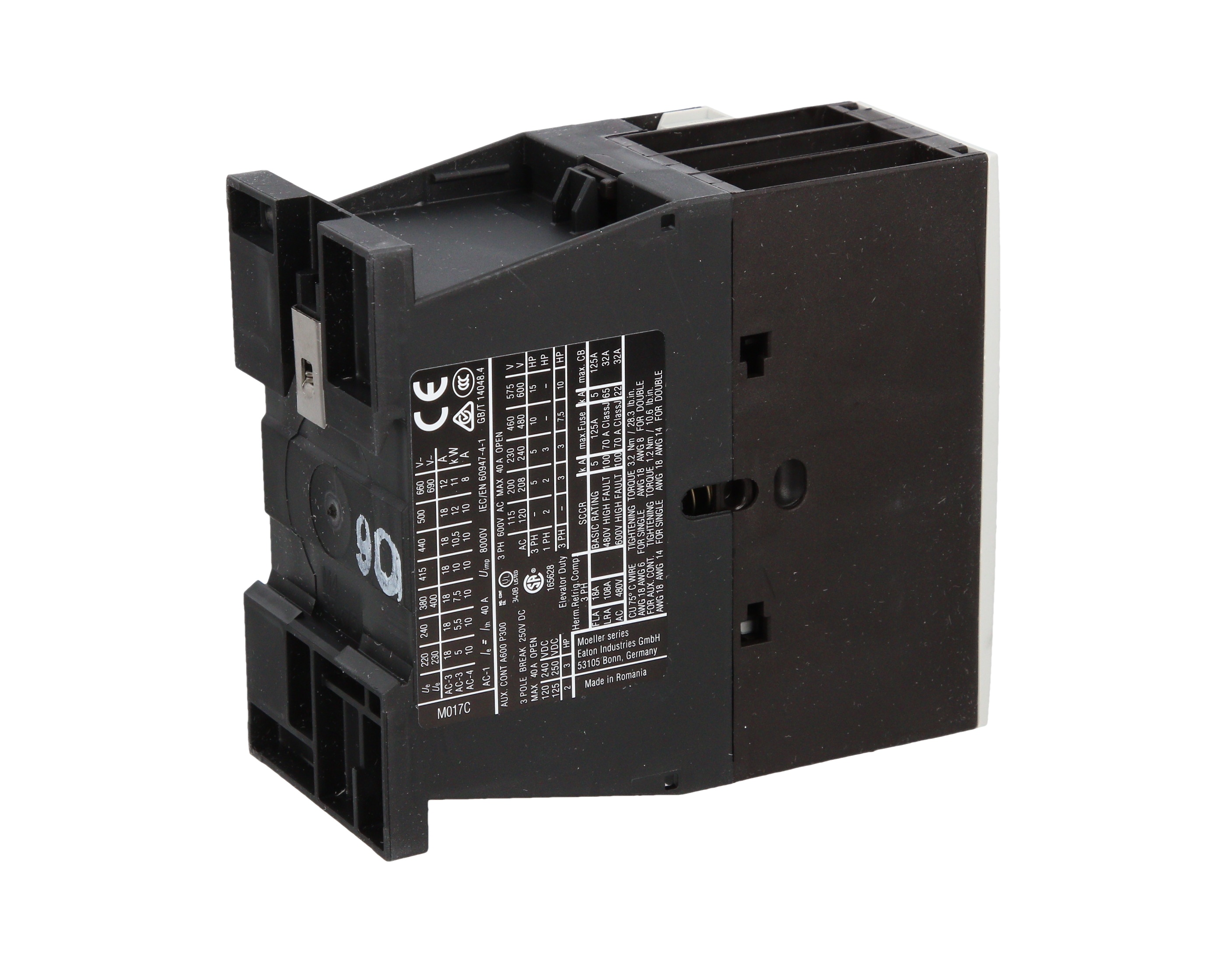 Stycznik mocy 17A 3P 24V DC 1Z 0R DILM17-10(RDC24) 277018 – EATON | TIM SA