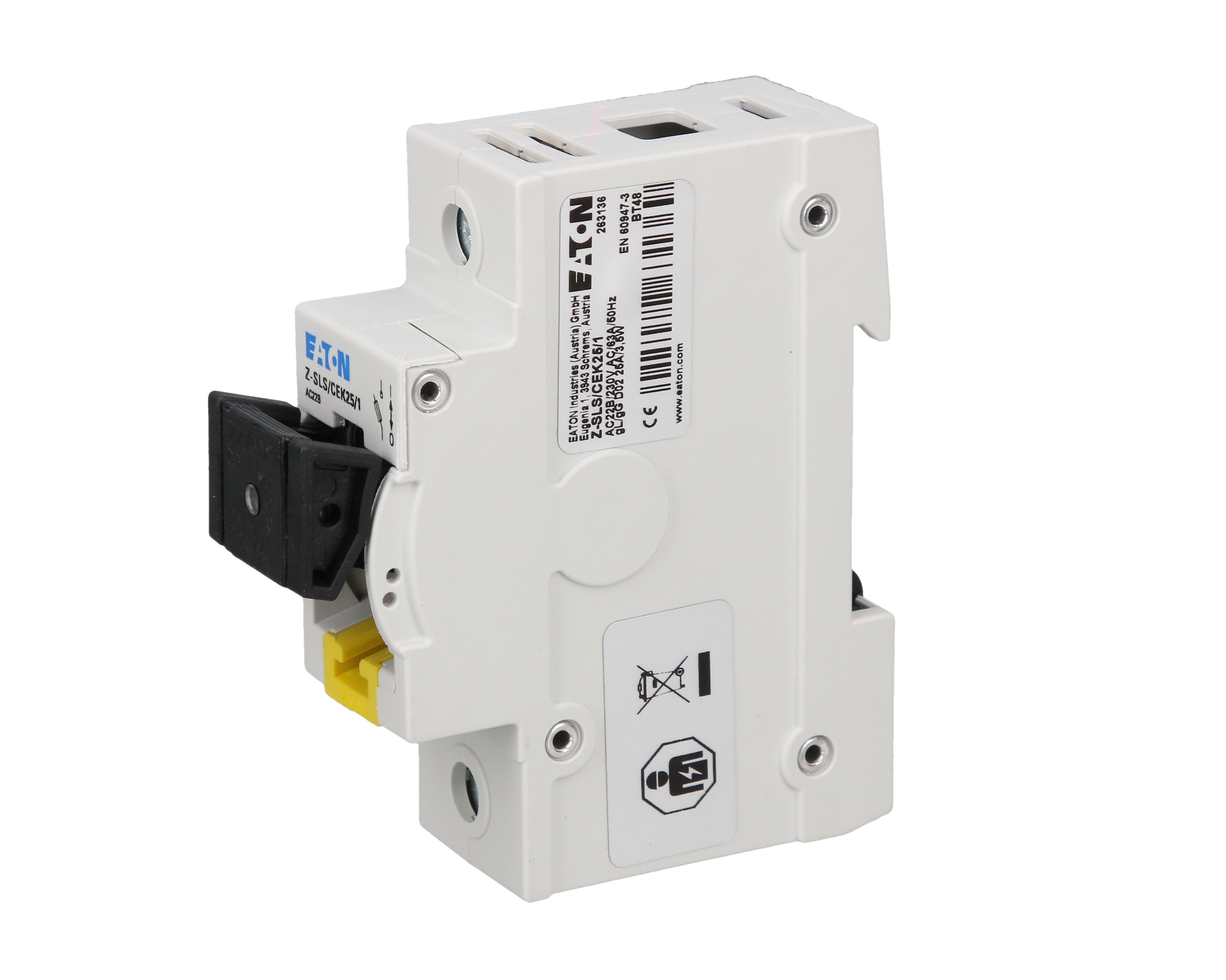 Rozłącznik bezpiecznikowy 1P 25A D02 Z-SLS/CEK25/1 263136 – EATON | TIM SA