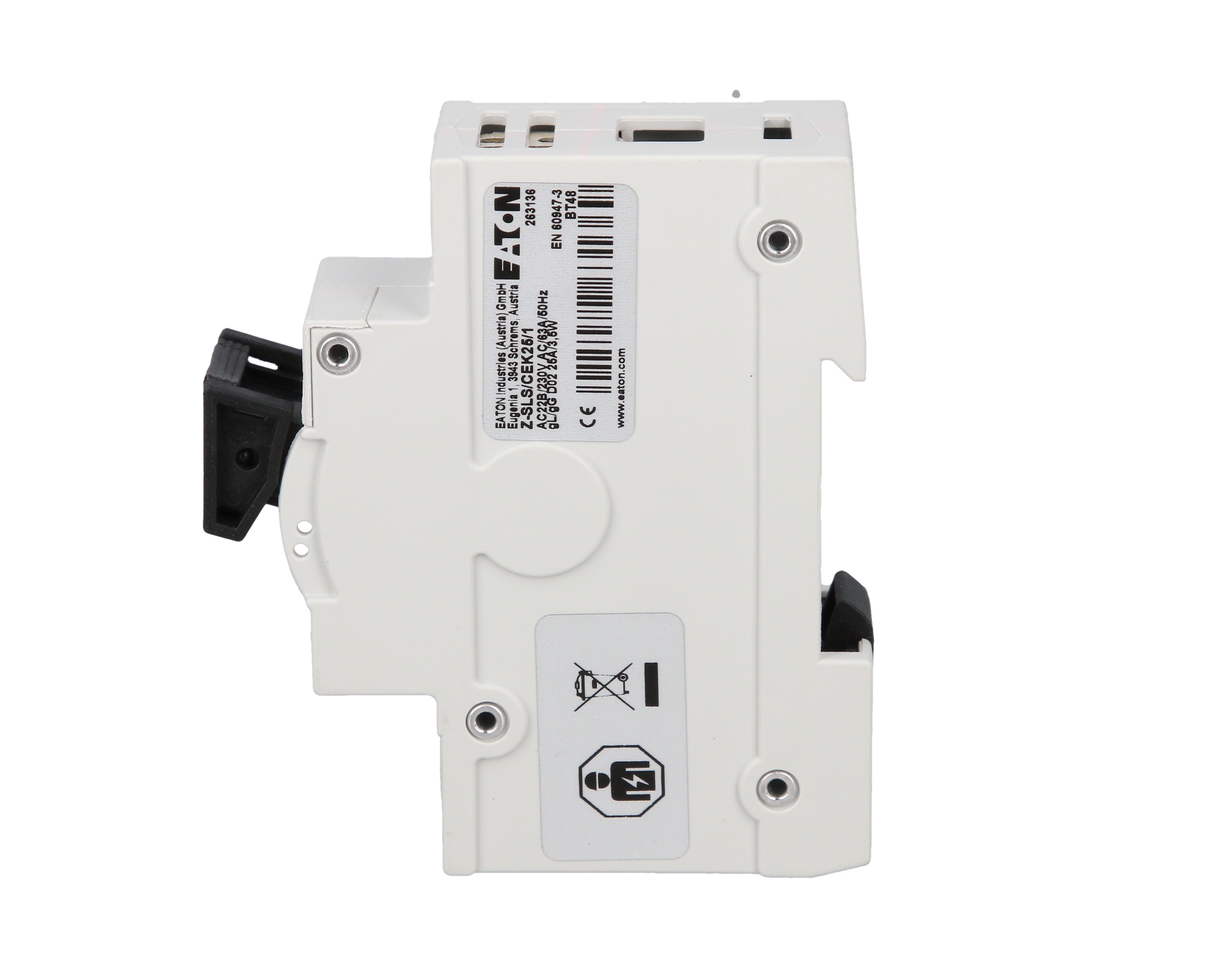 Rozłącznik bezpiecznikowy 1P 25A D02 Z-SLS/CEK25/1 263136 – EATON | TIM SA
