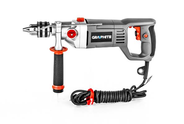 Wiertarka udarowa 1050W uchwyt kluczykowy 16 mm 58G712 – GRAPHITE | TIM SA